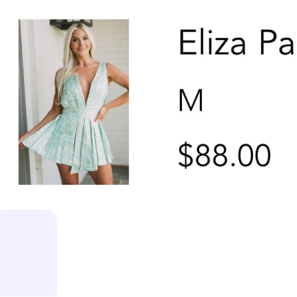 Dresses | These Three Boutique Eliza Paisley Mini Dress | Poshmark